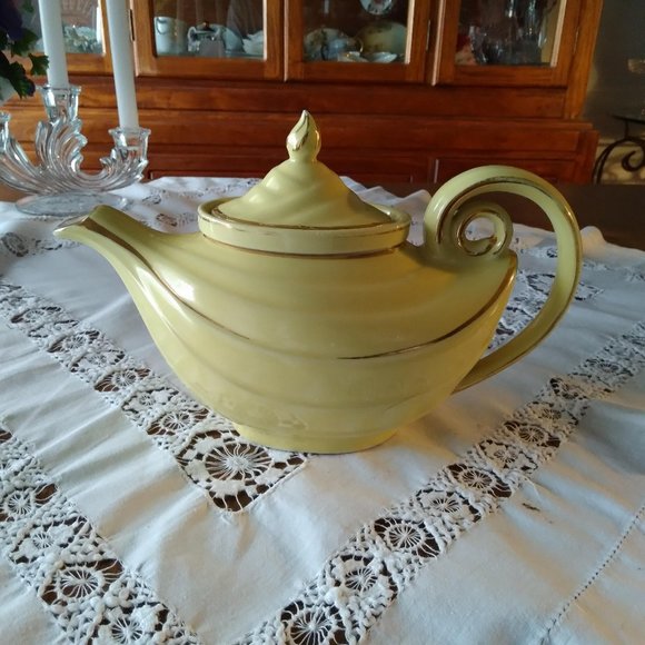 Hall | Kitchen | Hall Yellow Adladdin Teapot | Poshmark